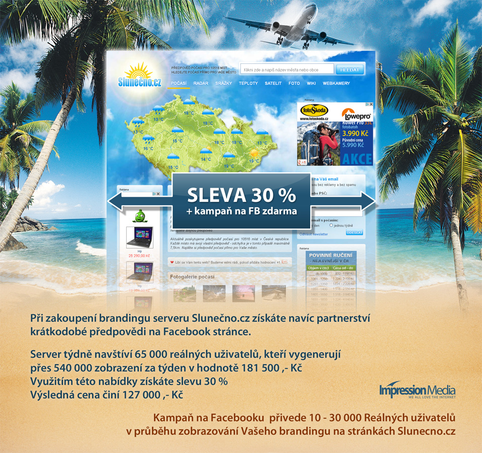 Reklama na webu Slunecno.cz | Display & Banner | Branding | PPC reklama ...